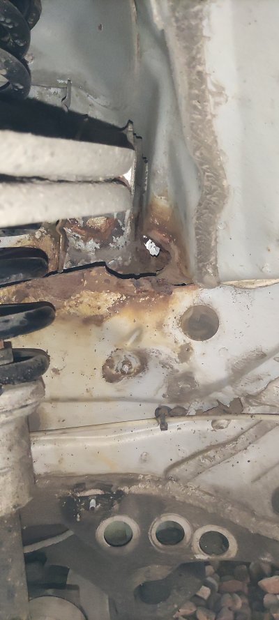 W211 upper wishbone mounting rust | Bodywork | Page 2 | MBClub UK ...