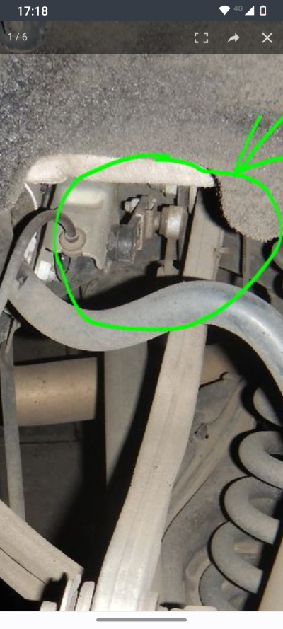 W212 E Class Headlight level sensor arm broken | Electronics and Audio ...