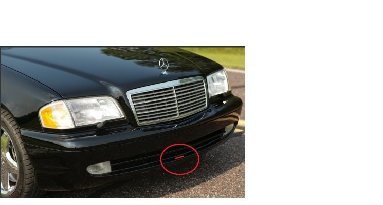W202 C55 AMG - Front spoiler logo????? | AMG Lounge | MBClub UK ...