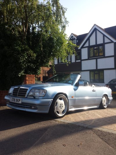 W124/C124/R124 E320 Sportline Convertible with AMG package. | Members ...