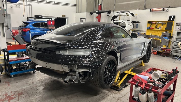 AMG GTS Edition One being converted to the AMG GT Black Series Project ...