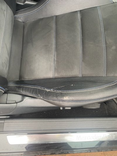 Seat bolster | Interior | MBClub UK - Bringing together Mercedes ...