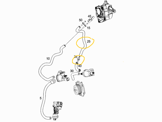 OM642.852 E350 CDI VACUUM LINE ROUTE | Engine | MBClub UK - Bringing ...