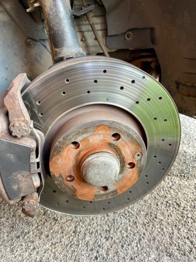 Diagnosing brake disc/hub not spinning 'true'/wobbly... | Wheels, Tyres ...