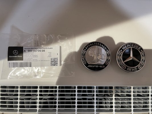 AMG Bonnet Badge | AMG Lounge | MBClub UK - Bringing together Mercedes ...