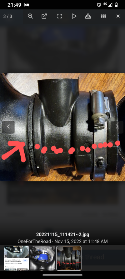 W211 / OM642 Aftermarket MAF Intake Pipe | Engine | Page 2 | MBClub UK ...