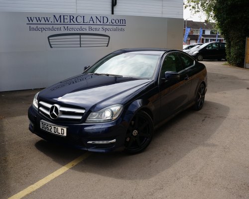 2012 (62) MERCEDES BENZ C220 CDI BLUEEFF AMG SPORT COUPE DIESEL AUTO ...
