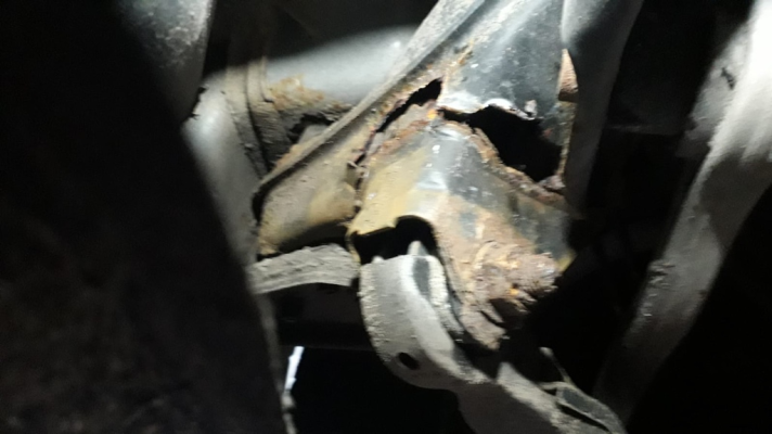 W203 coupé corroded subframe warranty issue | Bodywork | MBClub UK ...