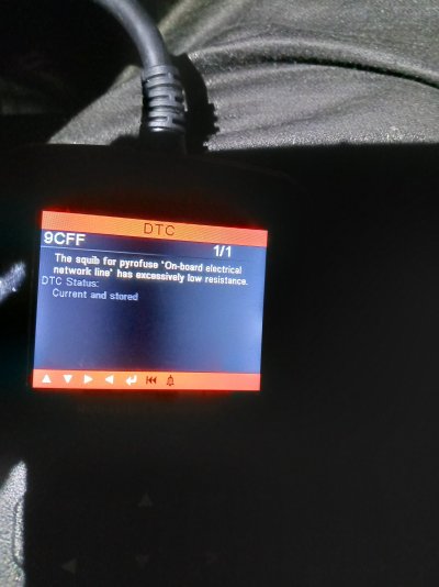 9cff code. Squib for pyrofuse excessively low resistance | Electronics ...