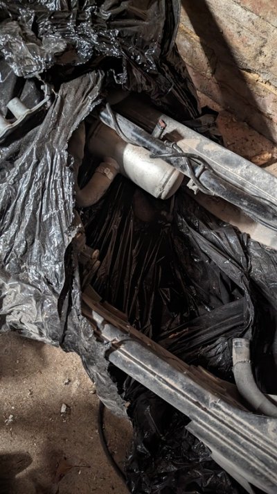 W211/W219 AMG rear subframe (complete with wheel carriers and arms ...