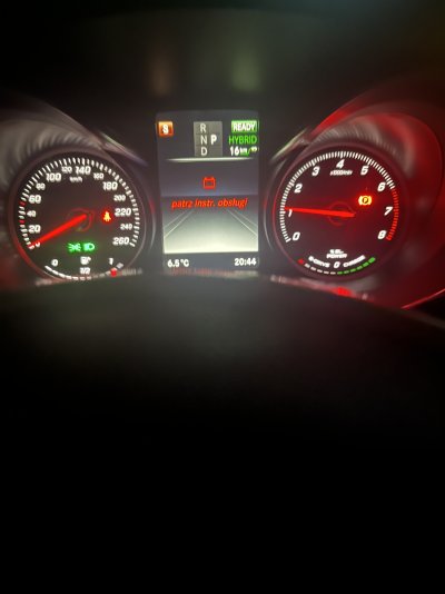 2016 C350e red battery icon See Owners Manual | Engine | MBClub UK ...