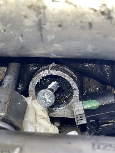 OM642 Coolant Temp sensor stuck and sheared off…! | Engine | MBClub UK ...