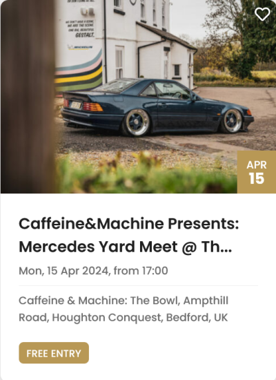 Caffeine&Machine Presents: Mercedes Yard Meet @ The Bowl monday 16.59 ...