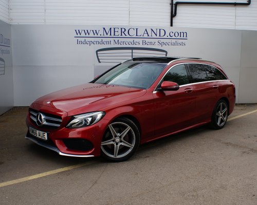 2016 (66) MERCEDES BENZ C220D AMG LINE PREMIUM PLUS ESTATE DIESEL AUTO ...