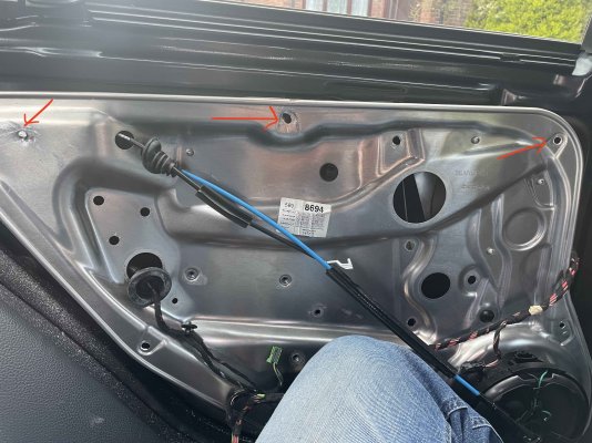 Rivet size for W204 rear door panel | Interior | MBClub UK - Bringing ...