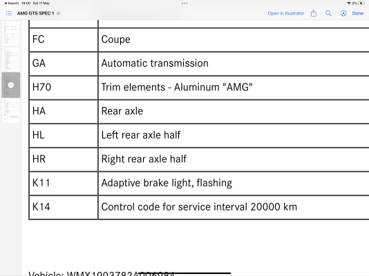 Amg gts option codes | AMG Lounge | MBClub UK - Bringing together ...