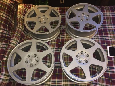 4x Genuine w124 e190 E500 EVO 2 alloy wheels rims | Classifieds ...