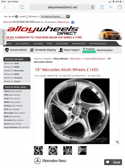 [SOLD] - 18” Split Rims Alioth. | Classifieds - Mercedes Parts or ...