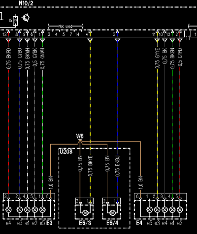 W203 2002 wiring diagram for indicators | Electronics and Audio ...