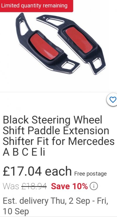 Flappy paddle extensions | Interior | MBClub UK - Bringing together ...