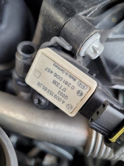 2018 OM654 W213 E220d Intermittent CEL & limp mode - P2227 Ambient ...